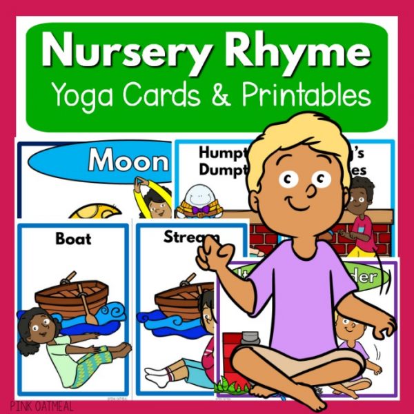 Nursery Rhyme Yoga Cards And Printables Pink Oatmeal Shop