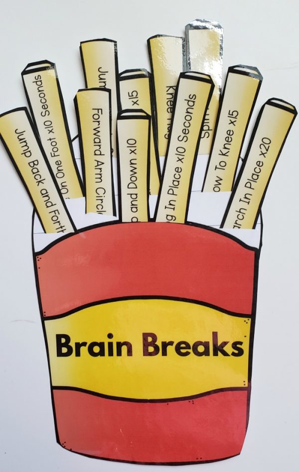 French Fry Brain Breaks - Pink Oatmeal Shop