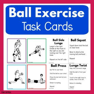 Exercise Task Cards Archives - Pink Oatmeal Shop