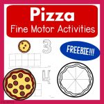 Pizza Fine Motor Activities Pack - Pink Oatmeal Shop