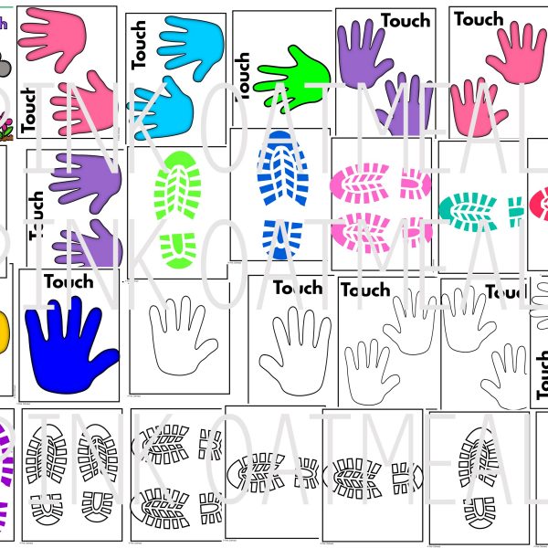 Spring Themed Sensory Path and Motor Path Printables - Pink Oatmeal Shop