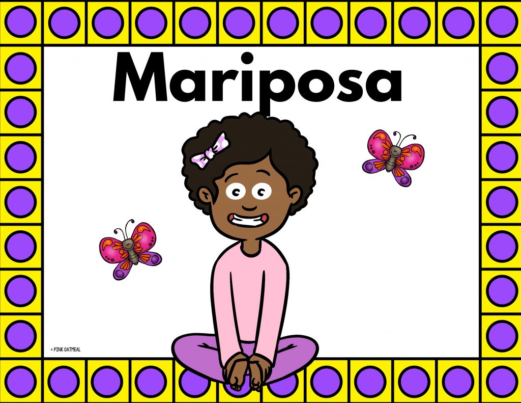 Insect, Bugs, and Creepy Crawlers Yoga - Spanish Version - Pink Oatmeal ...