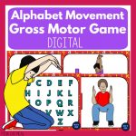 Easter Gross Motor Digital Game - Pink Oatmeal Shop