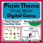 Back To School Gross Motor Game - Pink Oatmeal Shop