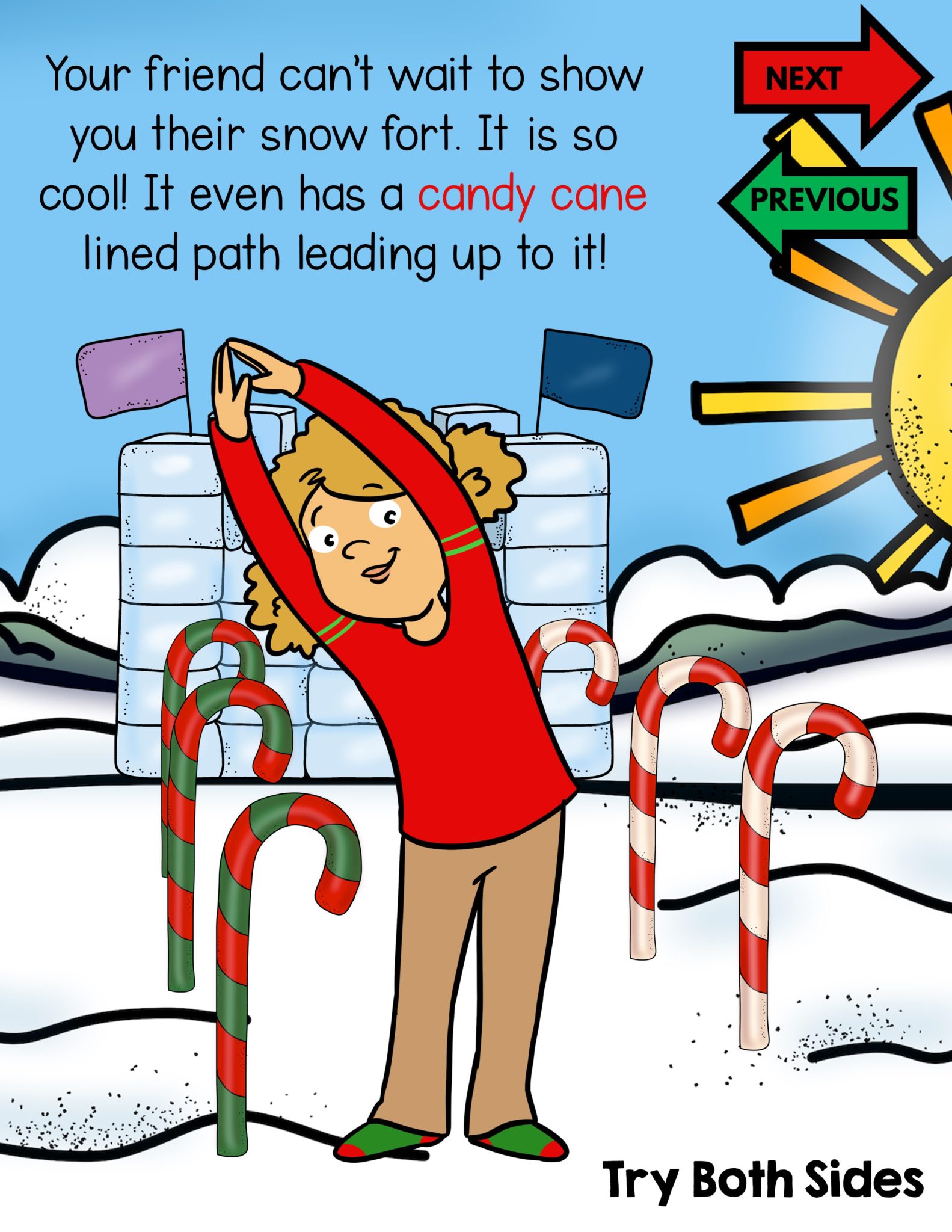 Holiday Themed Movement Story - Digital - Pink Oatmeal Shop