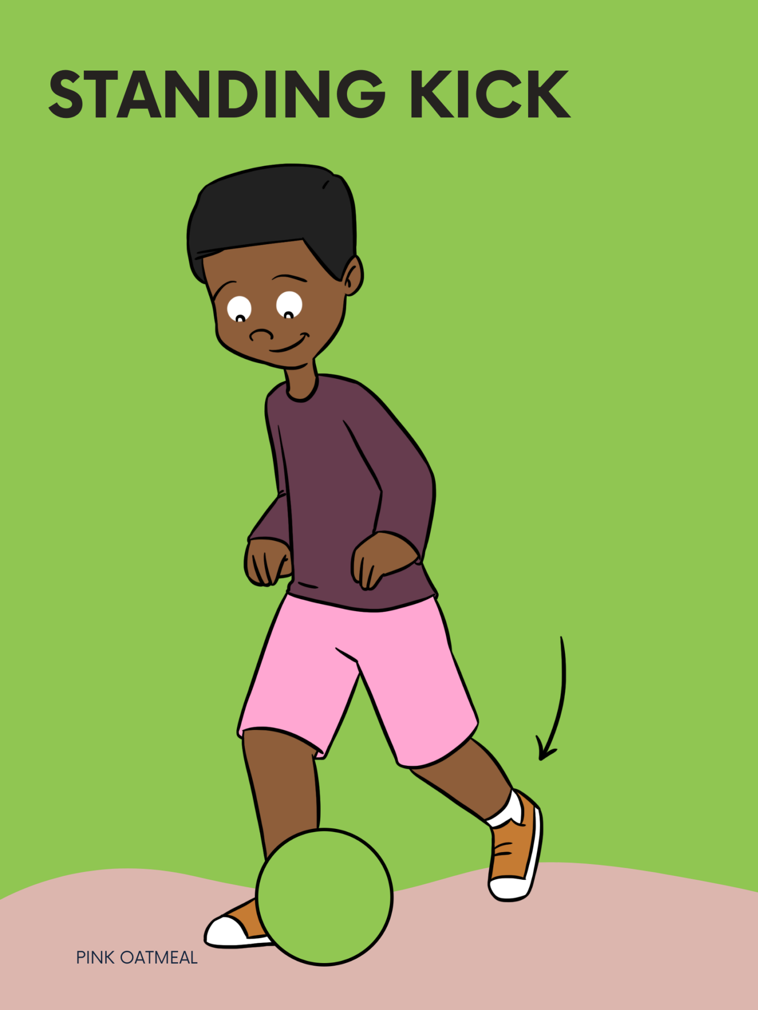 Ball Skills - Printable, Digital, Editable - Pink Oatmeal Shop