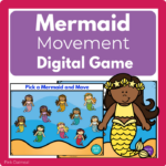 Mermaid Movement Game - Pink Oatmeal Shop