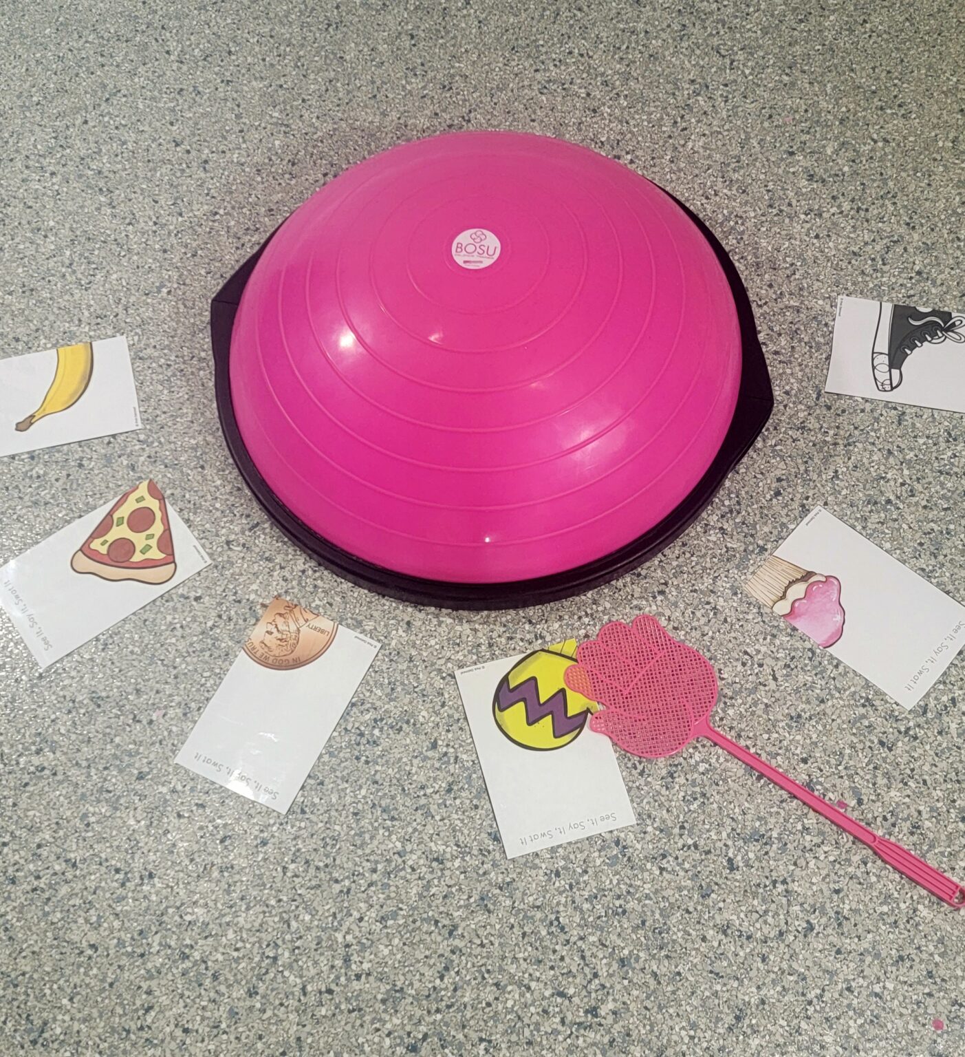 See It, Say It, Swat It Visual Closure Task Cards - Pink Oatmeal Shop