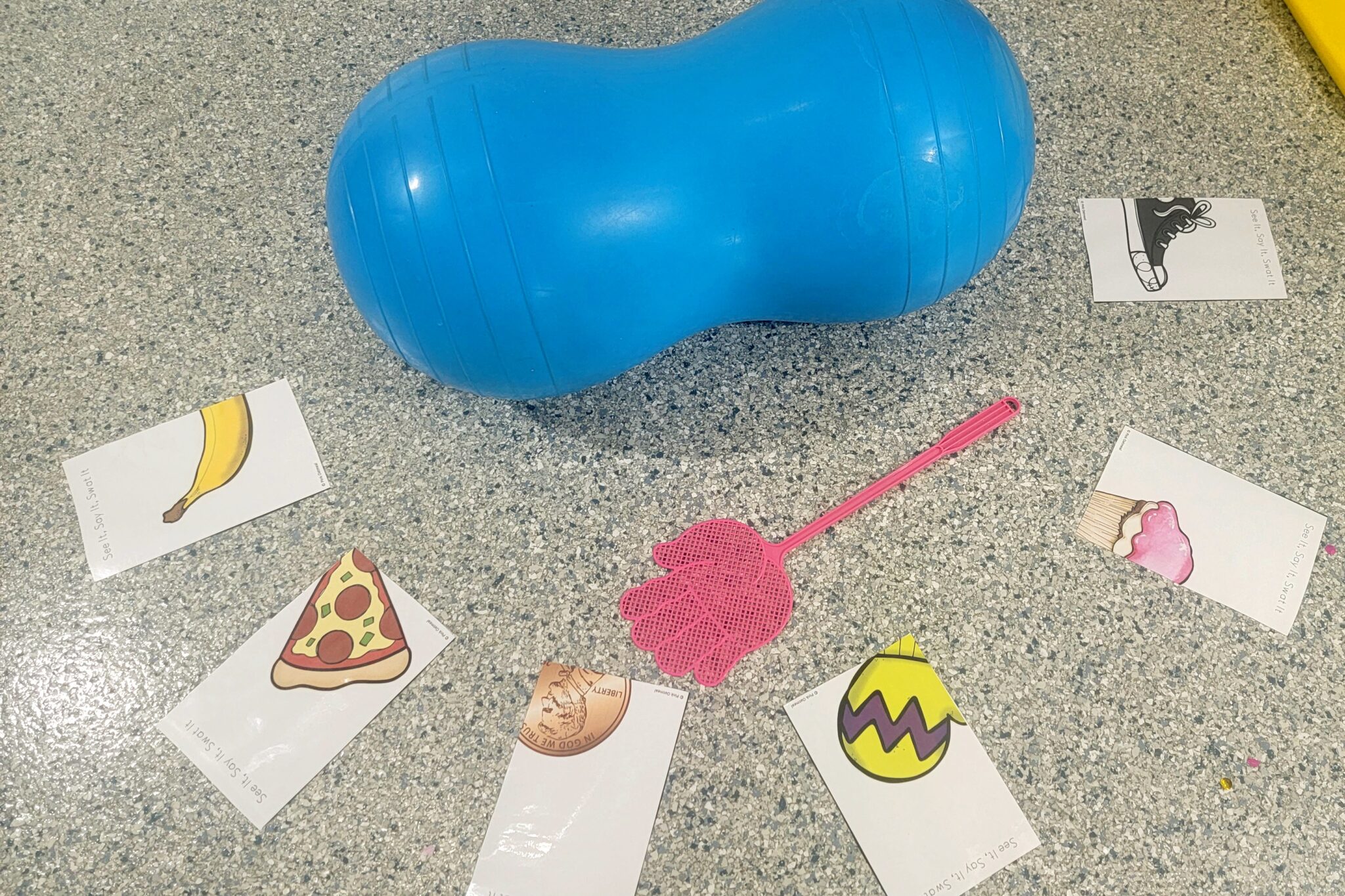 See It, Say It, Swat It Visual Closure Task Cards - Pink Oatmeal Shop