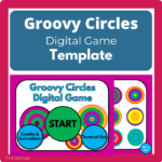 Groovy Circles Digital Game - Template - Pink Oatmeal Shop