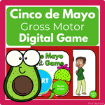 Cinco de Mayo Gross Motor Digital Game - Pink Oatmeal Shop