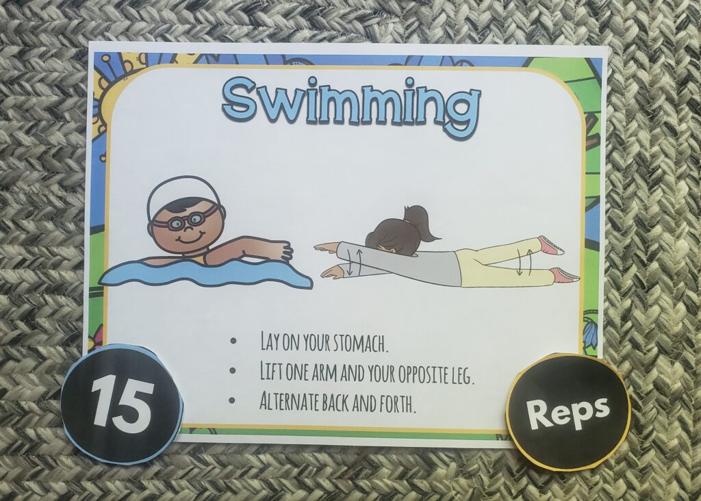 Summer Sports Movement Pack - Digital and Printable - Pink Oatmeal Shop