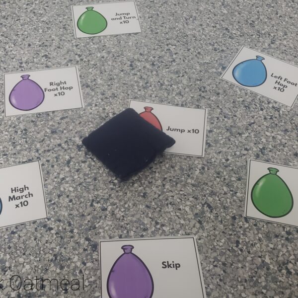 Summer Themed Movement Games - Pink Oatmeal Shop