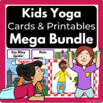 Kids Yoga Cards and Printables Mega Bundle - Pink Oatmeal Shop