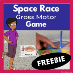 Space Race Gross Motor Game - Pink Oatmeal Shop