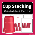 Cup Stacking Task Cards - Printable and Digital - Pink Oatmeal Shop