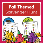 Fall Themed Scavenger Hunts - Pink Oatmeal Shop