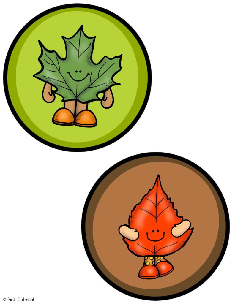 Fall Themed Scavenger Hunts - Pink Oatmeal Shop