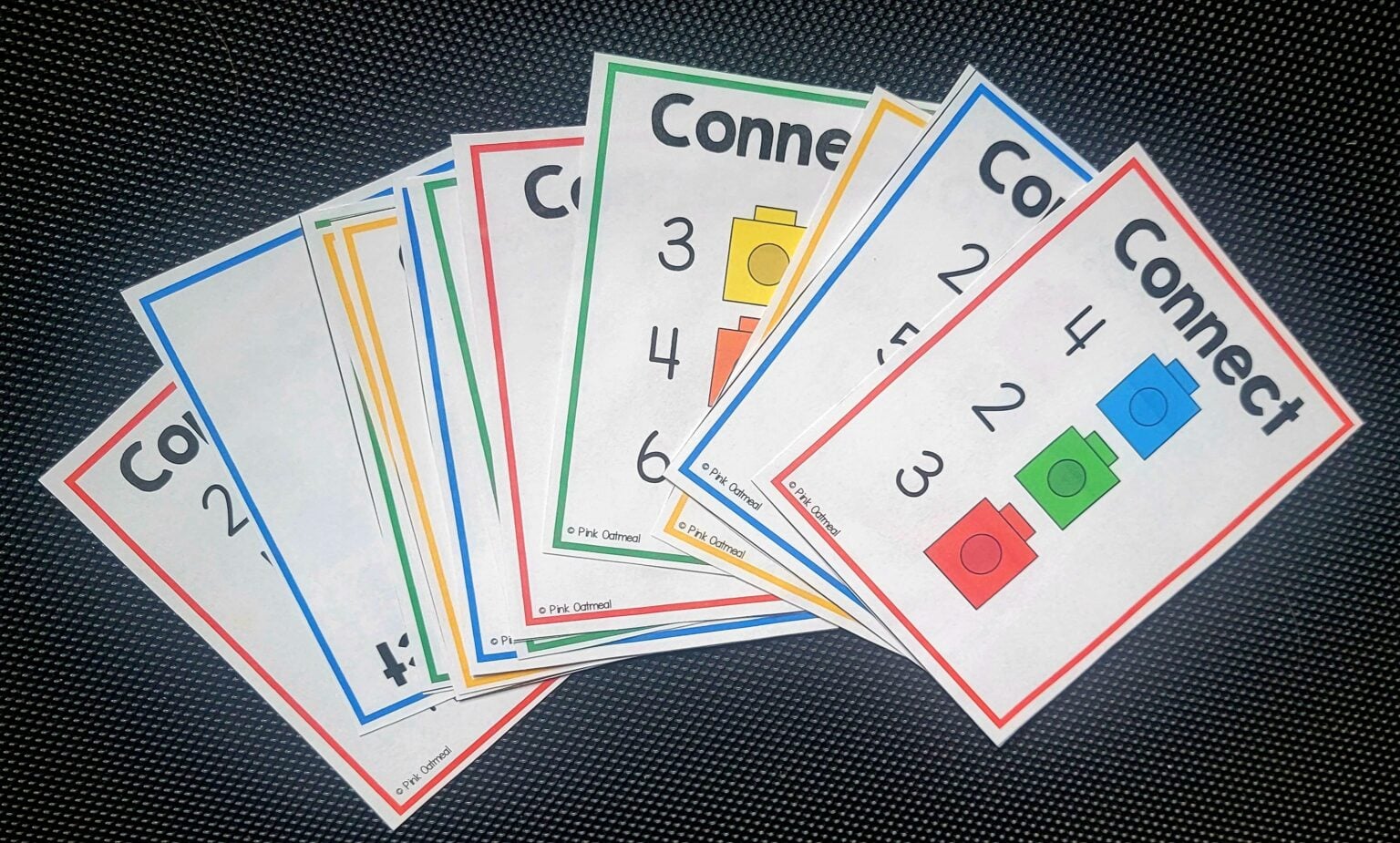 Snap Cube Task Cards - Pink Oatmeal Shop