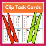 Clip Task Cards - Pink Oatmeal Shop