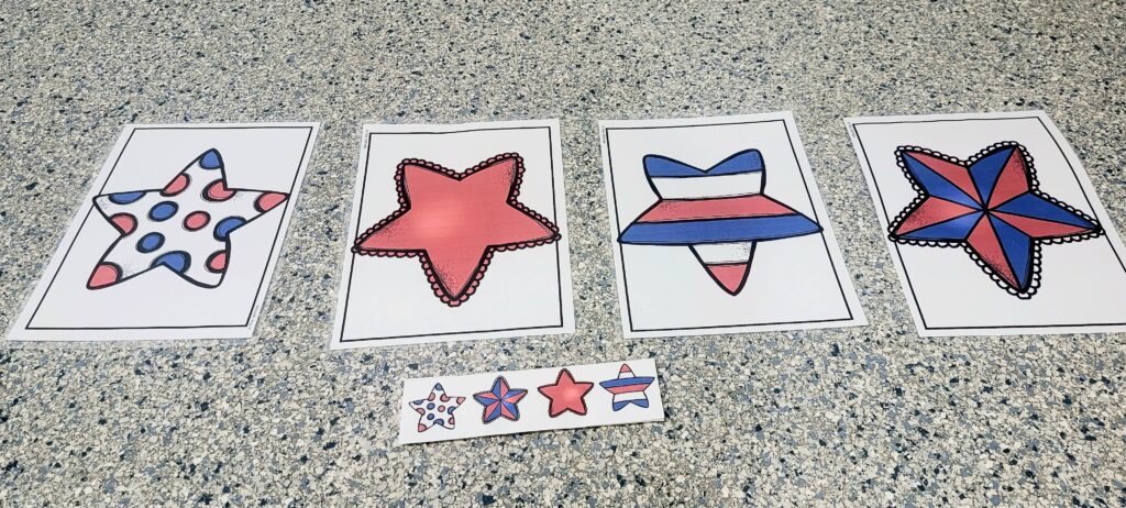 Patriotic Gross Motor Activities - Pink Oatmeal Shop