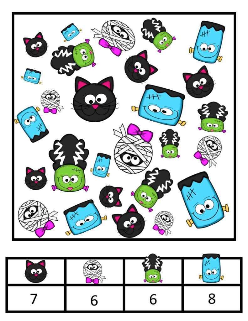 Form Constancy Activity Sheets - Pink Oatmeal Shop