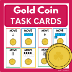 Gold Coin Task Cards - Pink Oatmeal Shop