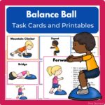 Exercise Task Card Bundle 2 - Pink Oatmeal Shop