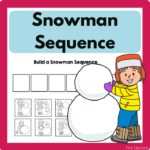 Make a Snowman Sequence - Pink Oatmeal Shop