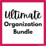 Ultimate Organization Bundle - Pink Oatmeal Shop