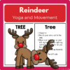 Reindeer Yoga Printables - Pink Oatmeal Shop