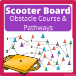Scooter Board Obstacle Courses and Pathways - Pink Oatmeal Shop
